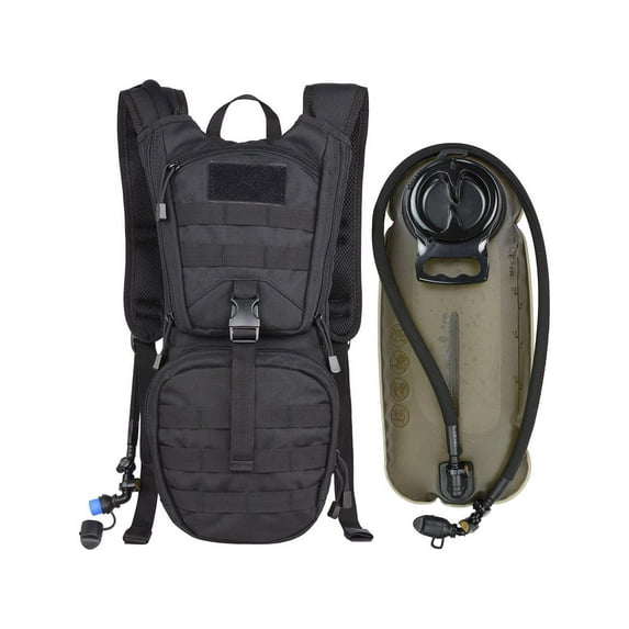 Molle Hydration Pack Backpack with 3L TPU Water Bladder, Military ...