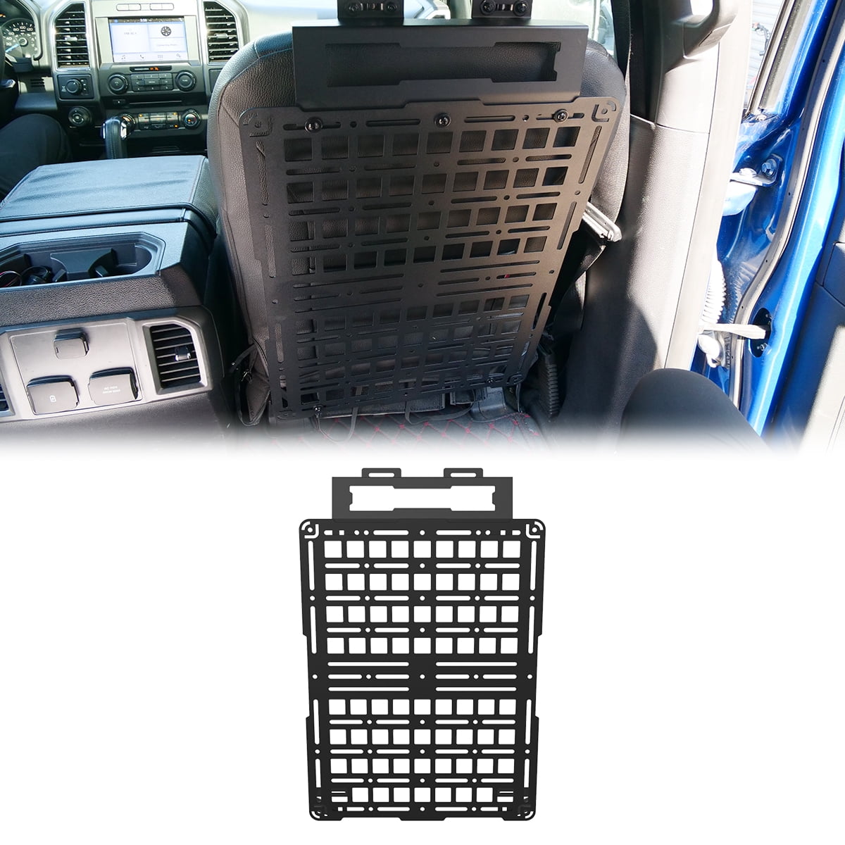 Molle Panel for 2015-2025 Ford F-150/Raptor,Multi-functional Car Seat ...