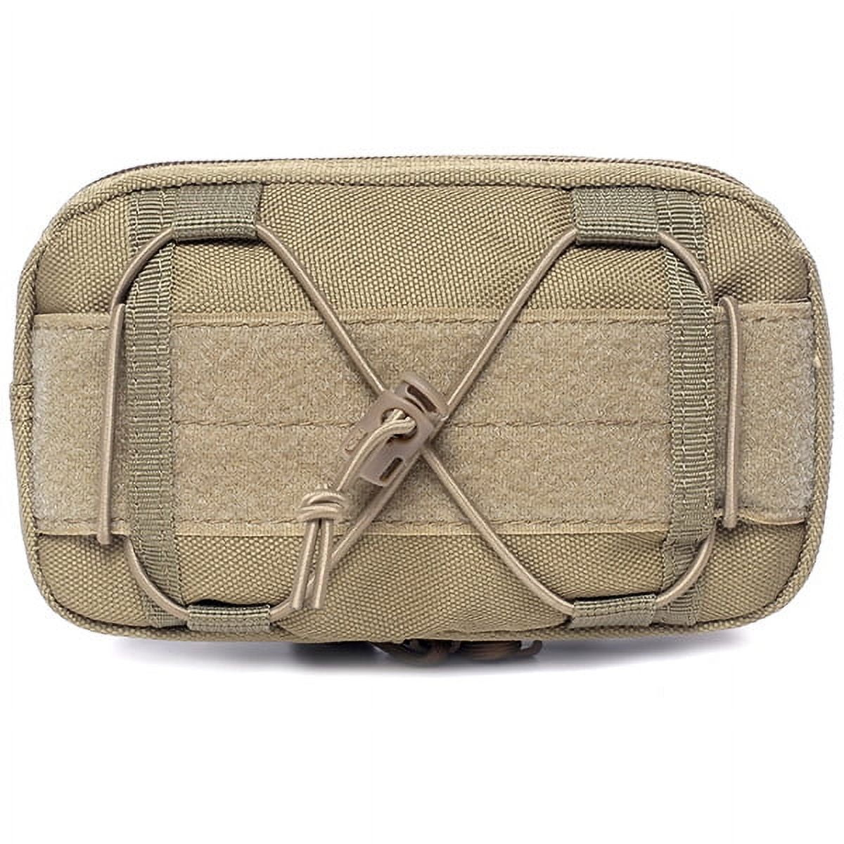 Molle Pouch Multi-Purpose EDC Horizontal Admin Pouch Utility Gadget Gear Belt Waist Pack Bag ...