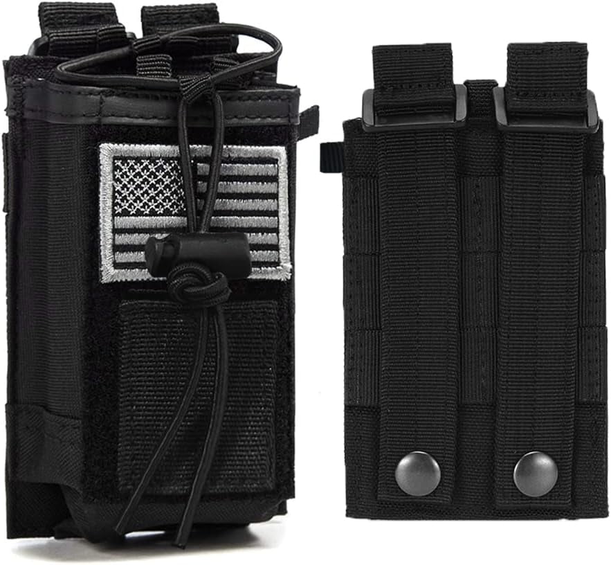 Molle Radio Pouch Radio Holder Case Radio Holster Bag Heavy Duty for ...