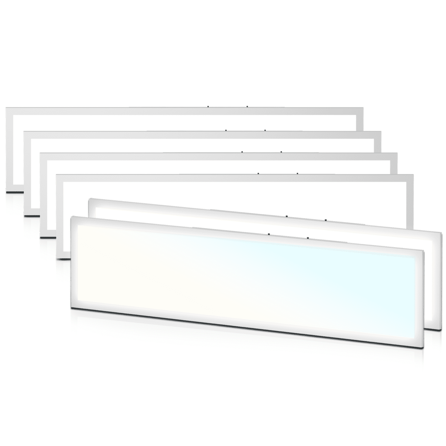 Free Shipping! Mollie 6Pack 1x4 LED Flat Panel Recessed Light, 3 Color ...