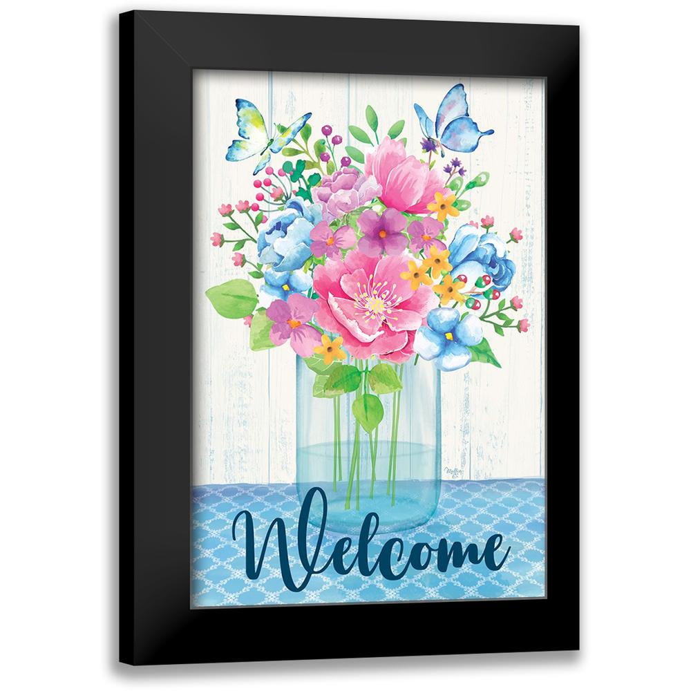 Mollie B. 11x14 Black Modern Framed Museum Art Print Titled - Welcome ...