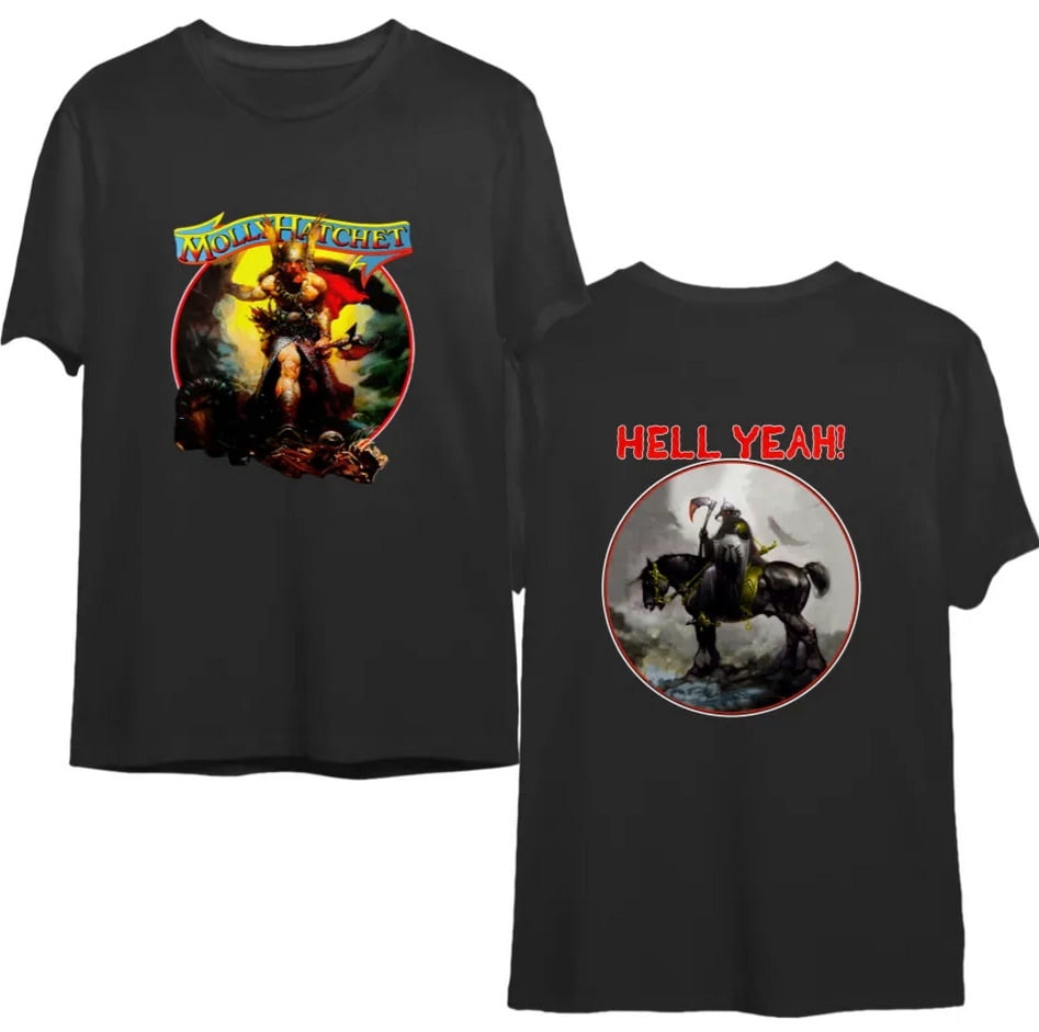 Molly Hatchet 1988 Hell Yeah Concert Tour T Shirt - Walmart.com