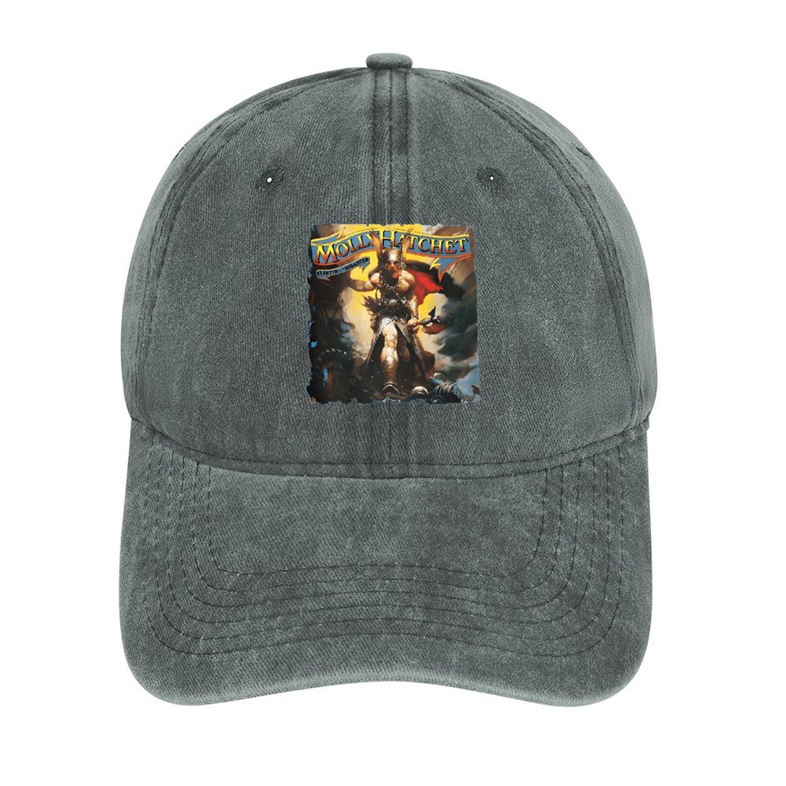 Molly Music Hatchet Funky Gray Cowboy Mesh Baseball Cap Adjustable ...