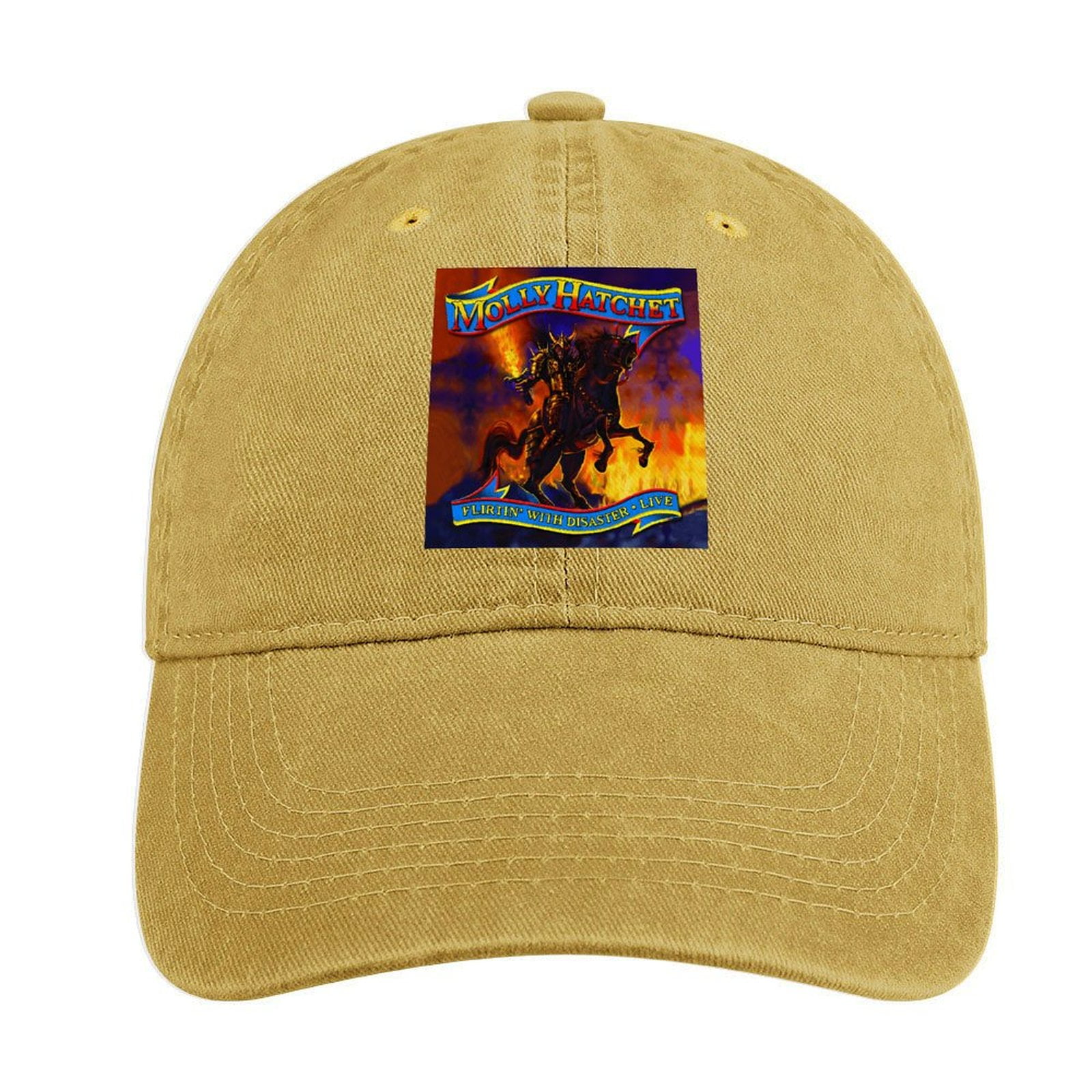 Molly Music Hatchet Official Sand Colour Cowboy Mesh Baseball Cap ...