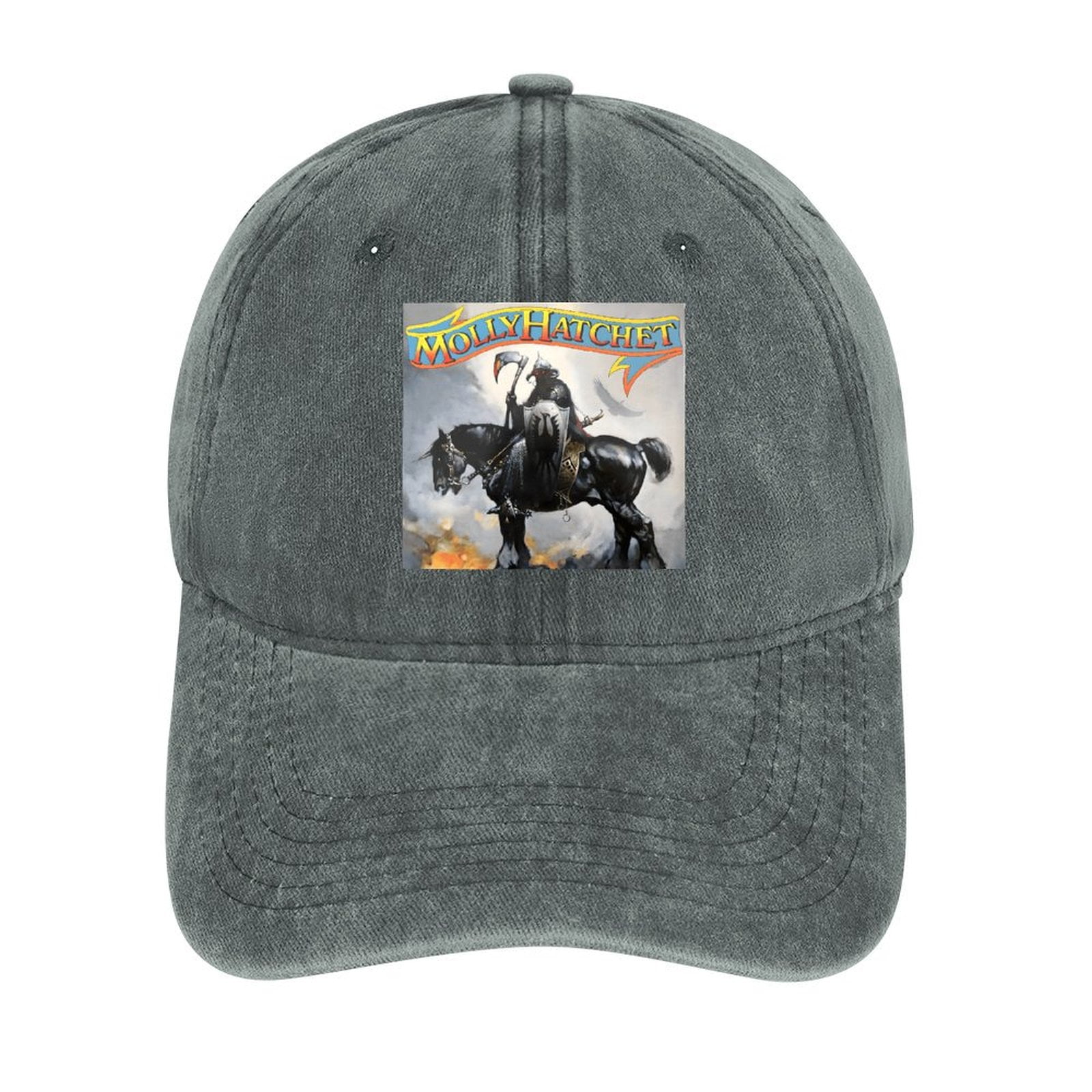 Molly Music Hatchet Sprightly Gray Cowboy Mesh Baseball Cap Adjustable ...