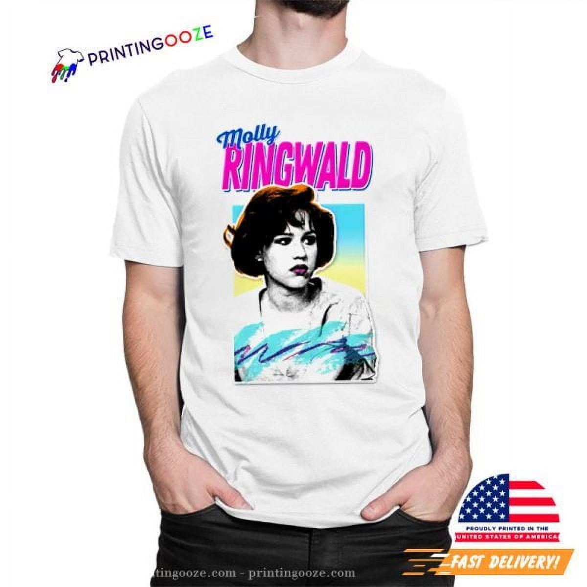Molly Ringwald 80s Style Vintage Portrait Designed Shirt - Walmart.com