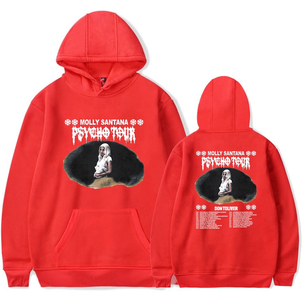 Molly Santana Hoodies Merch For Men/Women Unisex Long Sleeve Winter ...