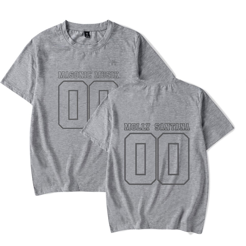 Molly Santana Masonic Musik T-Shirts Merch Women Clothes Trend Casual ...