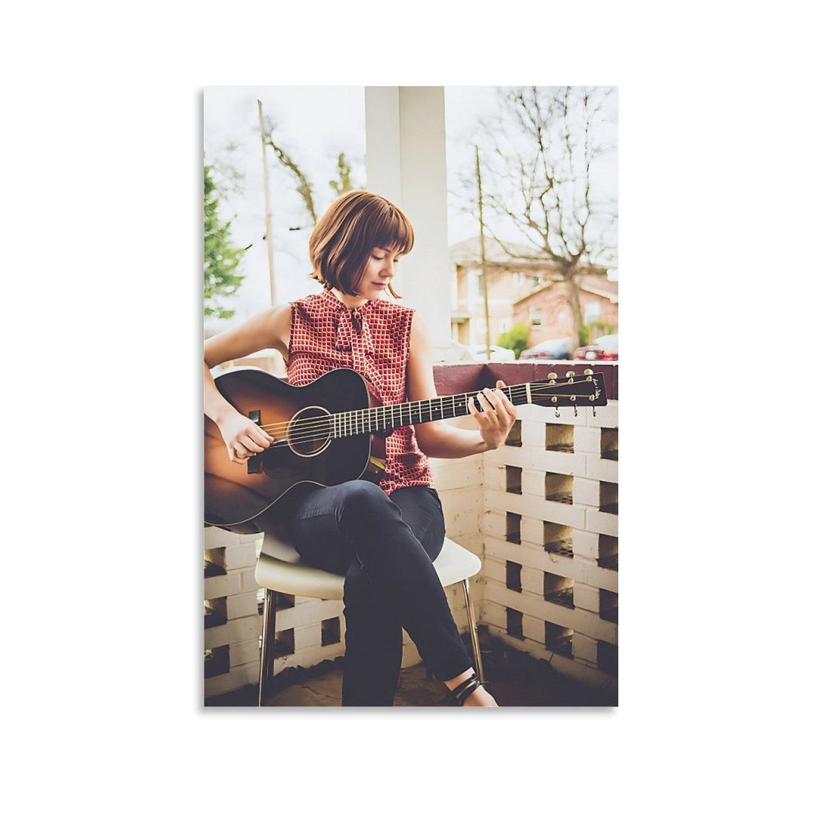 Molly Tuttle Grace Singer Art Poster Painting On Canvas Wall Art Poster ...