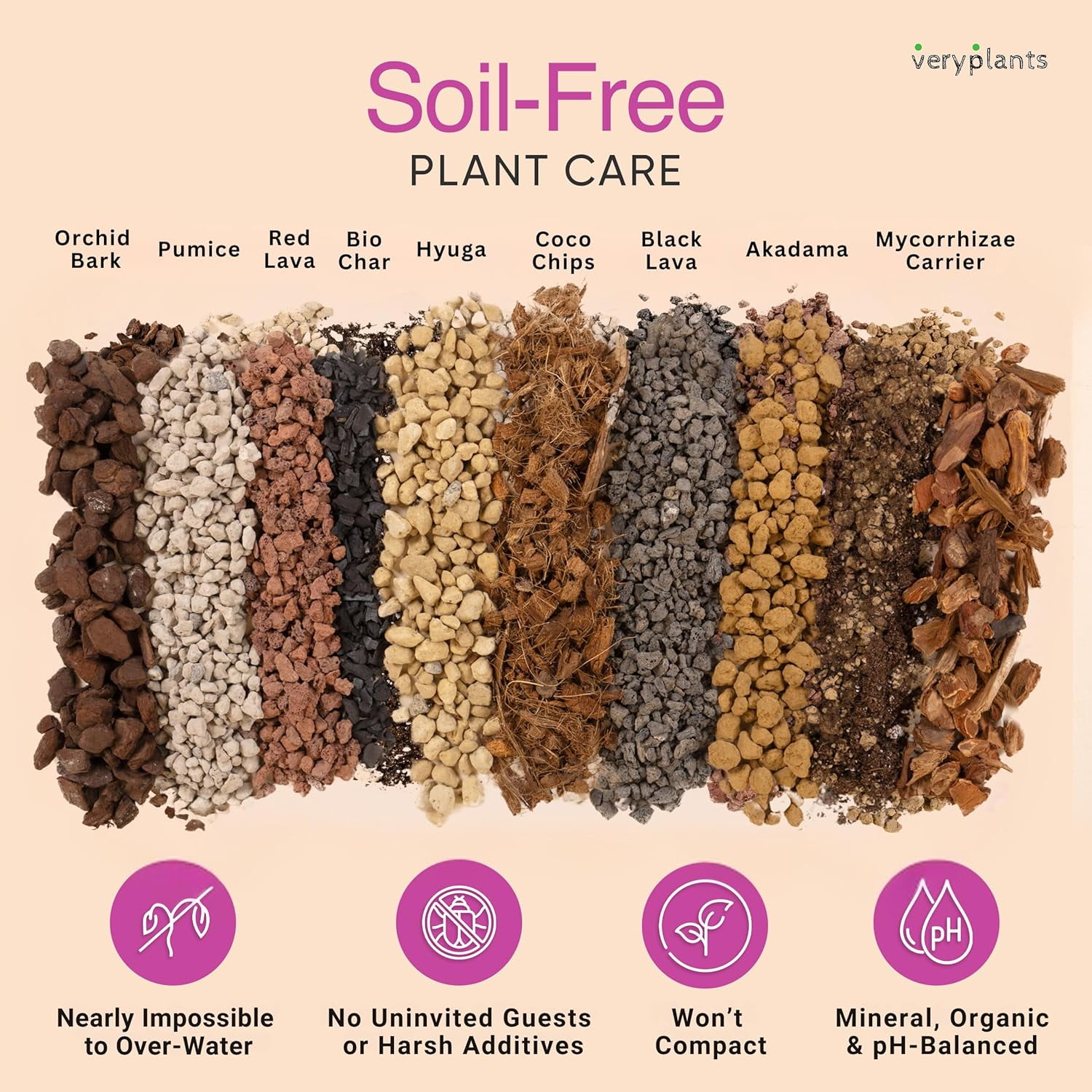 Molly's Orchid Mix - Premium Soilless Potting Mix for Orchids - with ...