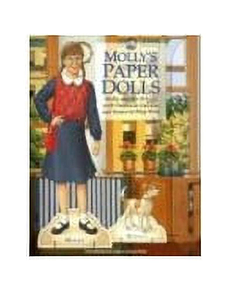 Pre-Owned Molly's Paper Dolls: Molly and Her Friends With Outfits to ...