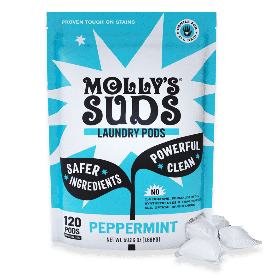 Molly's Suds Eco-Friendly Laundry Pods, Ultra Concentrated, For ...
