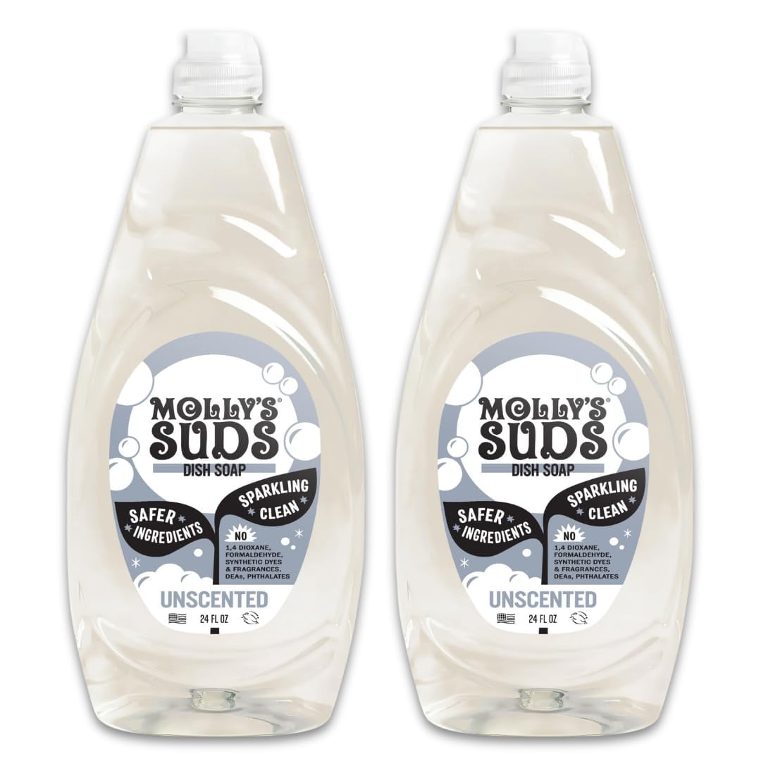 Molly's Suds Liquid Dish Soap | Clean, Simple Ingredients | Extra ...