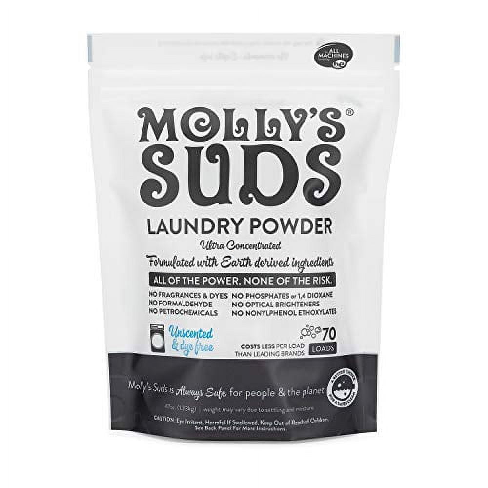 Molly's Suds Original Laundry Detergent Powder | Natural Laundry ...