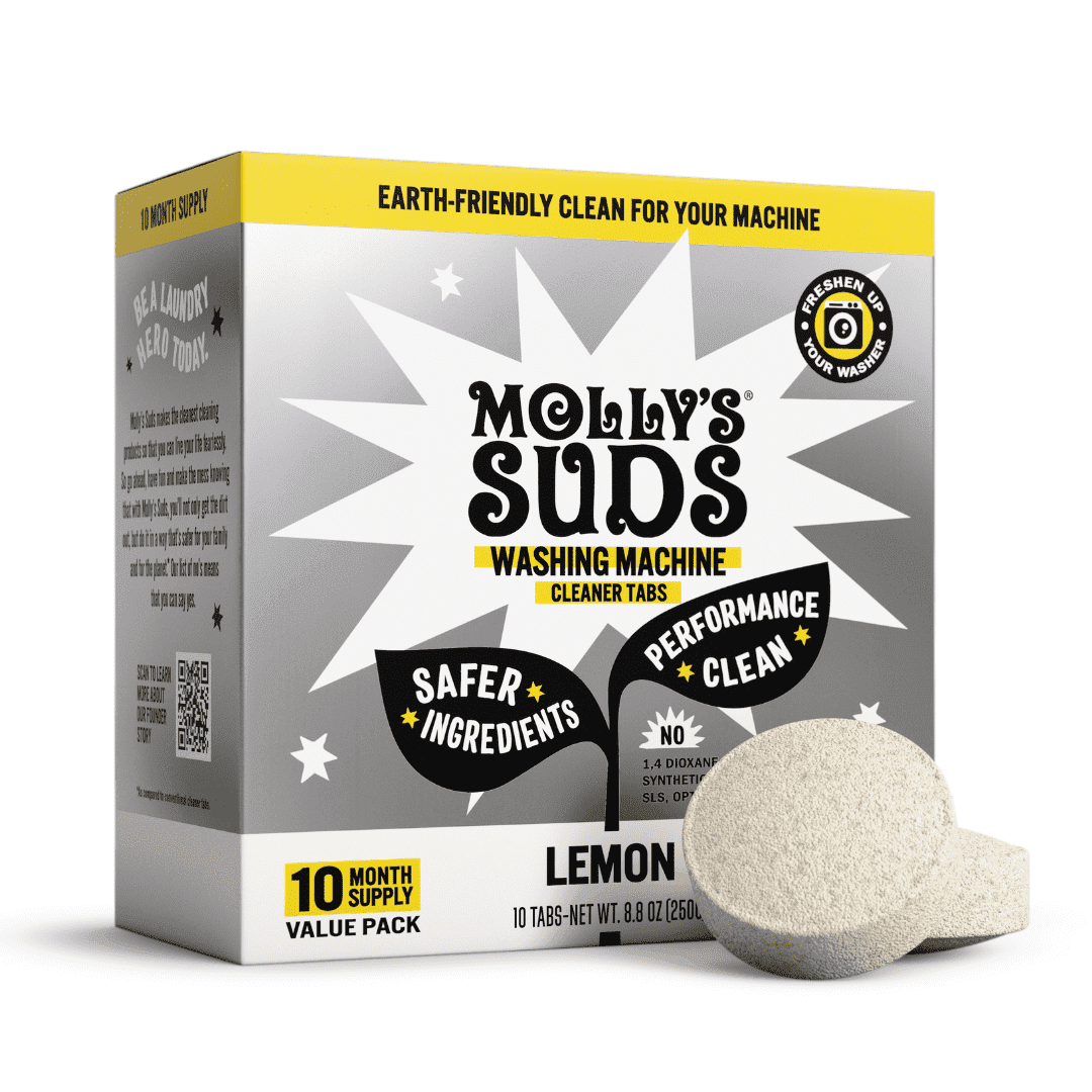 Molly's Suds Washing Machine Cleaner Tablets, Citrus - 10 ct - Walmart.com