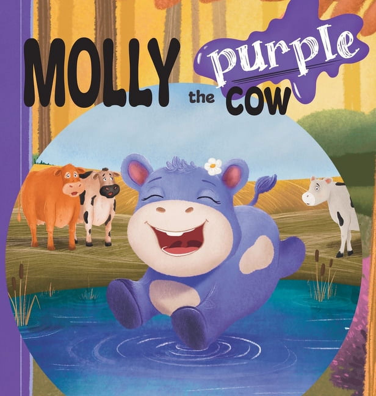 Molly the Purple Cow, (Hardcover) - Walmart.com