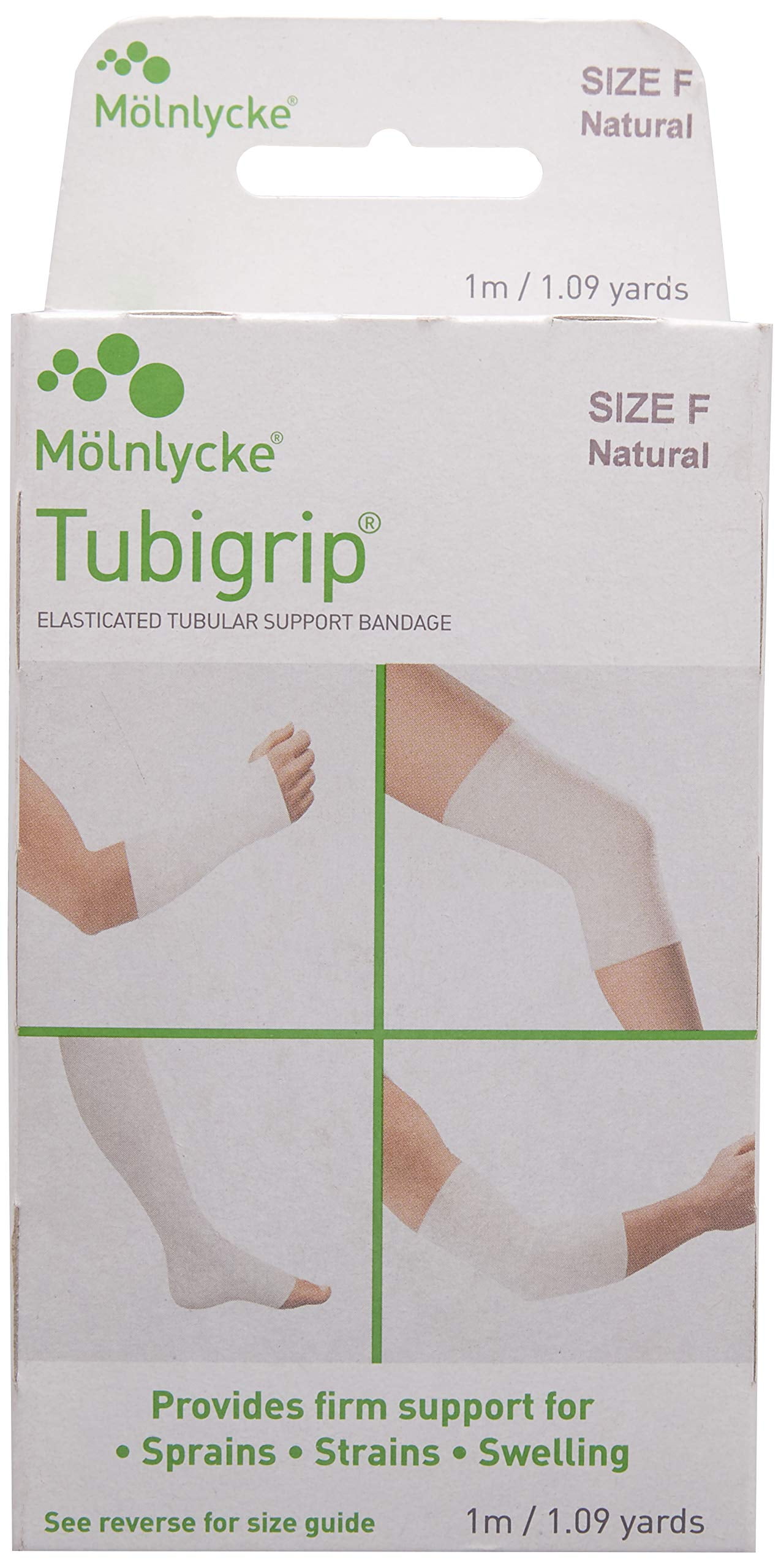 Molnlycke 1523 Tubigrip Multipurpose Tubular Bandage, F - Walmart.com