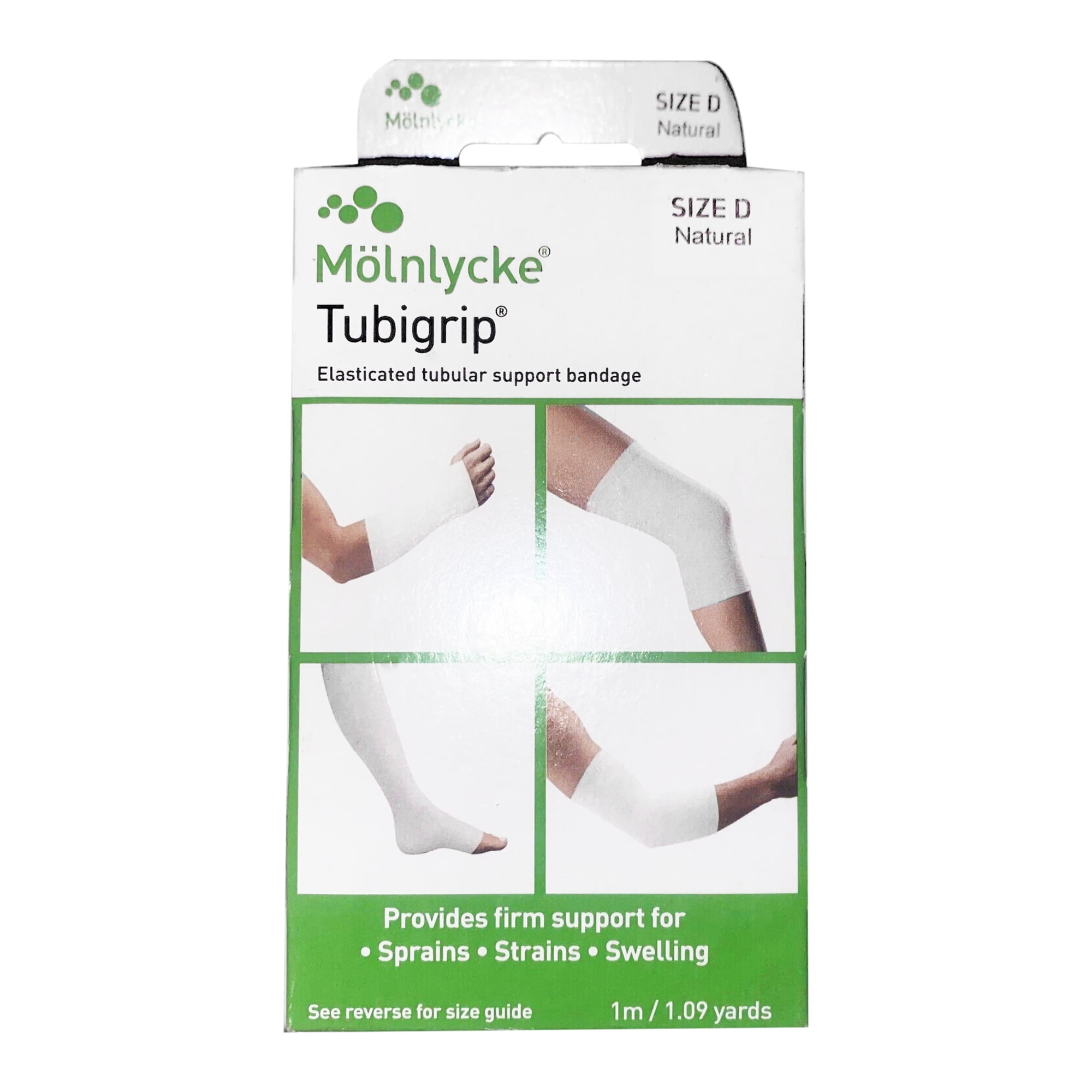 Molnlycke Tubigrip Elastic Tubular Support Bandage, 3 Inch X 1 Yard ...