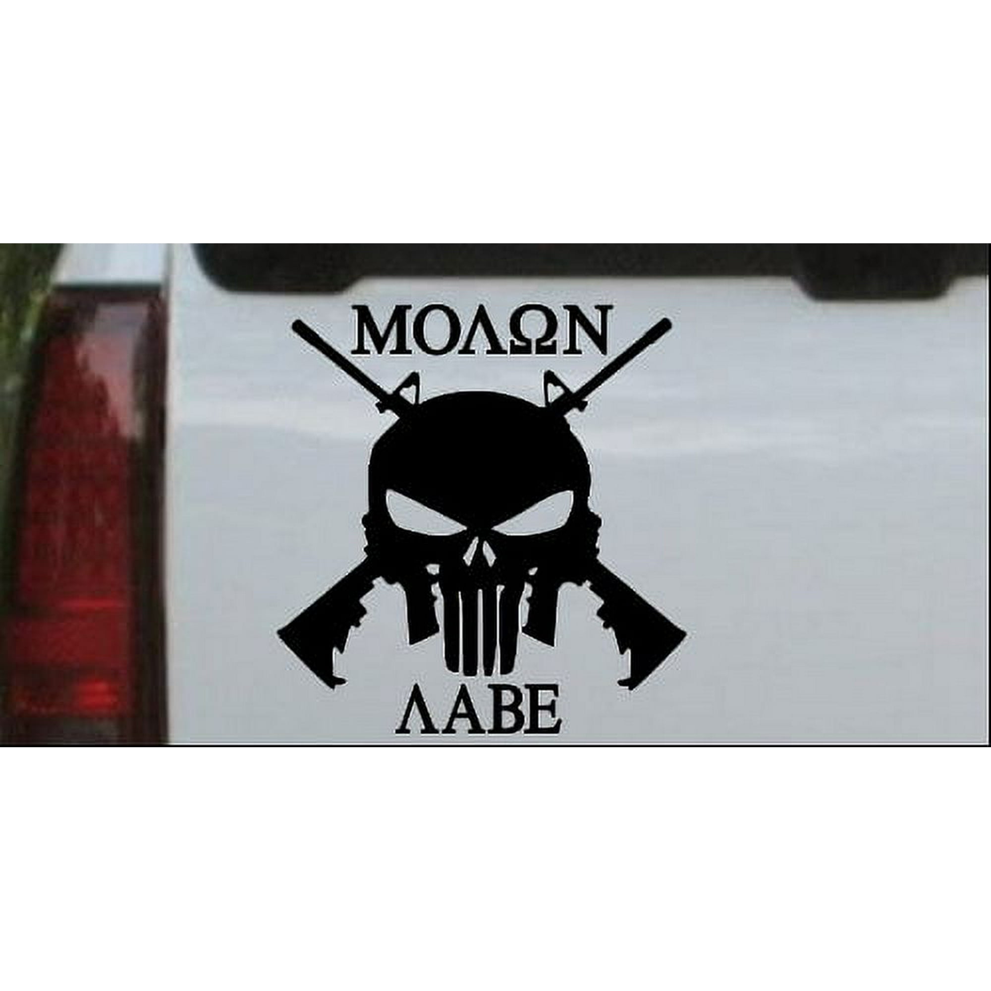 Molon Labe Window Decal