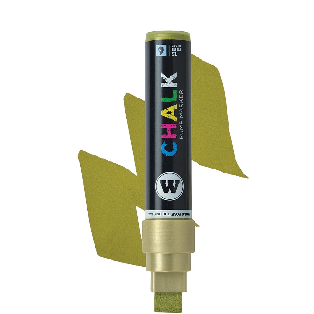 Molotow Chalk Marker - Metallic Gold, 15 mm - Walmart.com