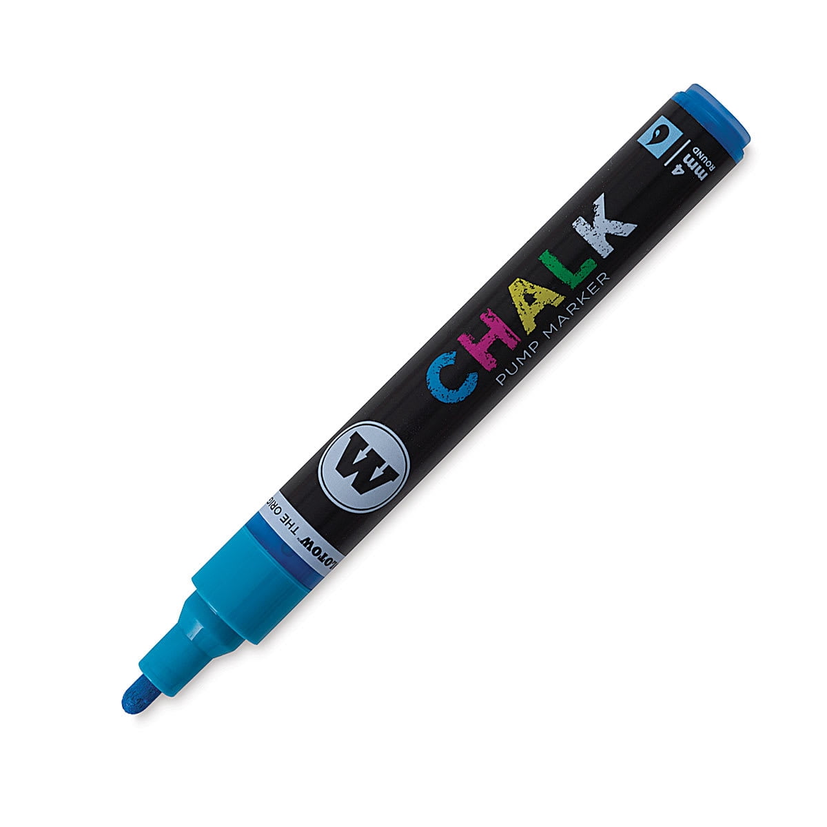 Molotow Chalk Marker - Neon Blue, 4 mm - Walmart.com