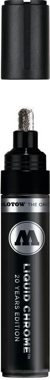 Molotow Liquid Chrome Alcohol-Based Pump Marker, 5mm, 1 Each - Walmart.com