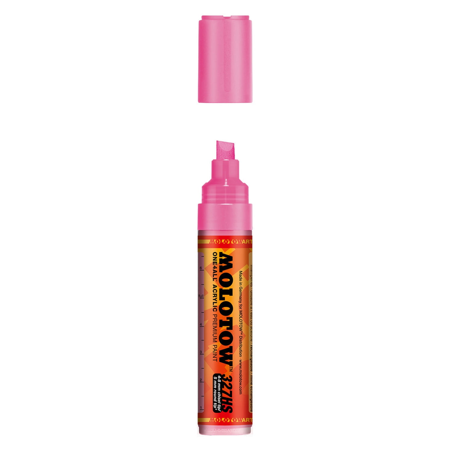 Molotow ONE4ALL Acrylic Paint Marker, 4-8mm, Neon Pink, 1 Each ...