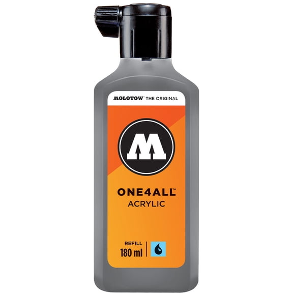 Molotow® ONE4ALL™ Acrylic Paint Marker Refill, Antistatik, 180mL Bottle ...