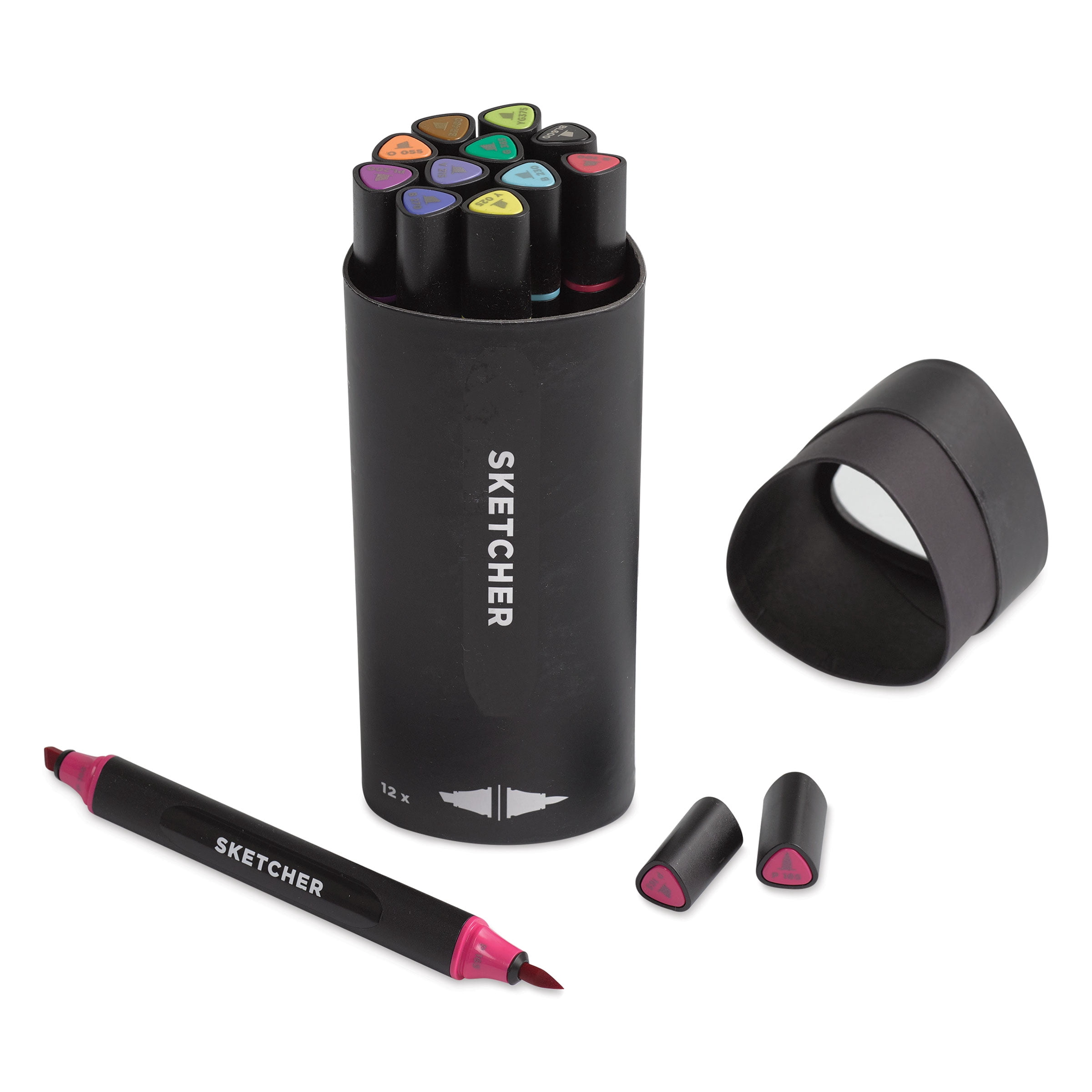 Molotow Sketcher Twin Graphic Markers - Grey Kit 2, Set of 12 - Walmart.com