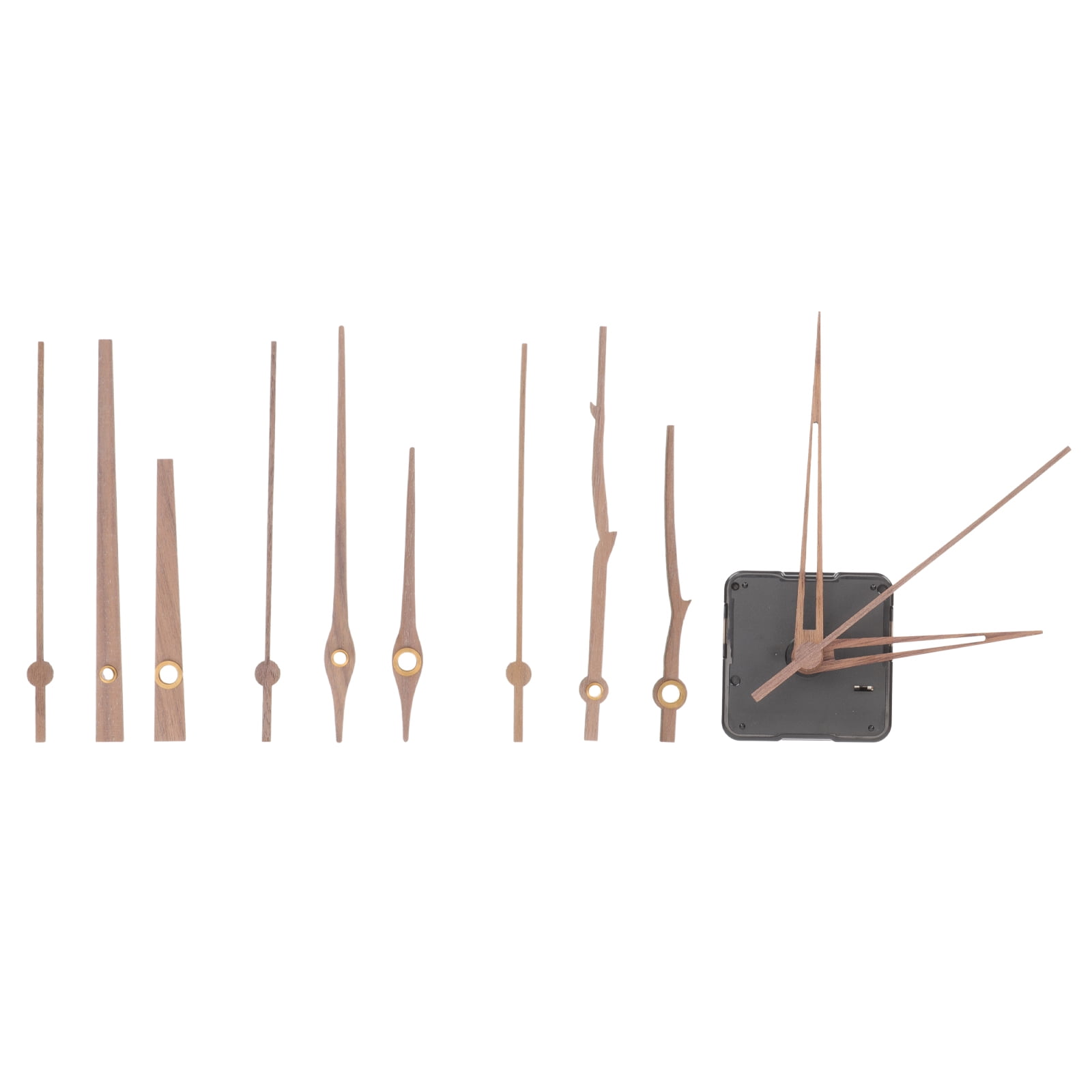 Moluckfu 1 Set Clock Parts Kit with Precision Movement for Diy Lovers ...