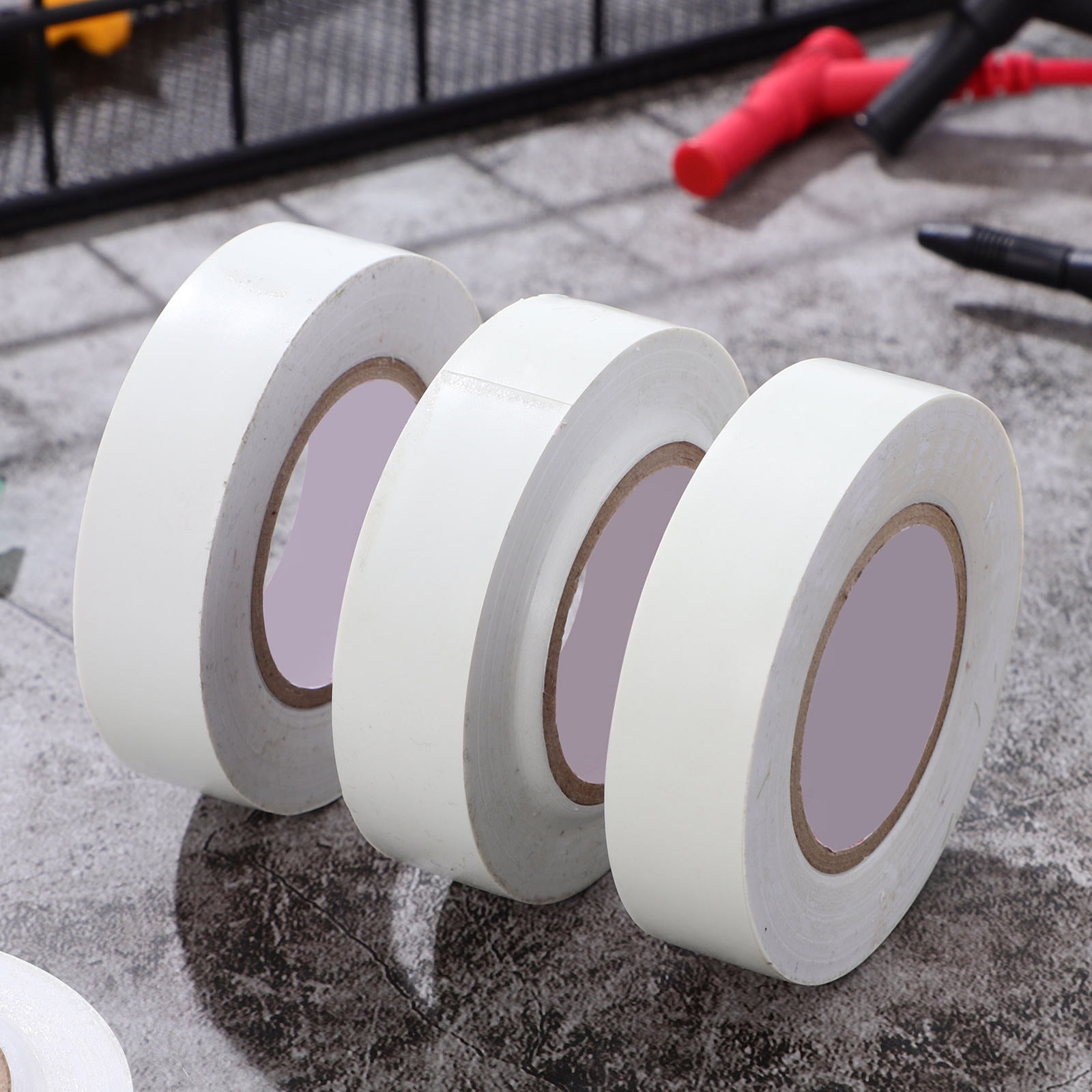 Moluckfu 10 Rolls Electrical Tape for Electrical Repairs and Insulation ...