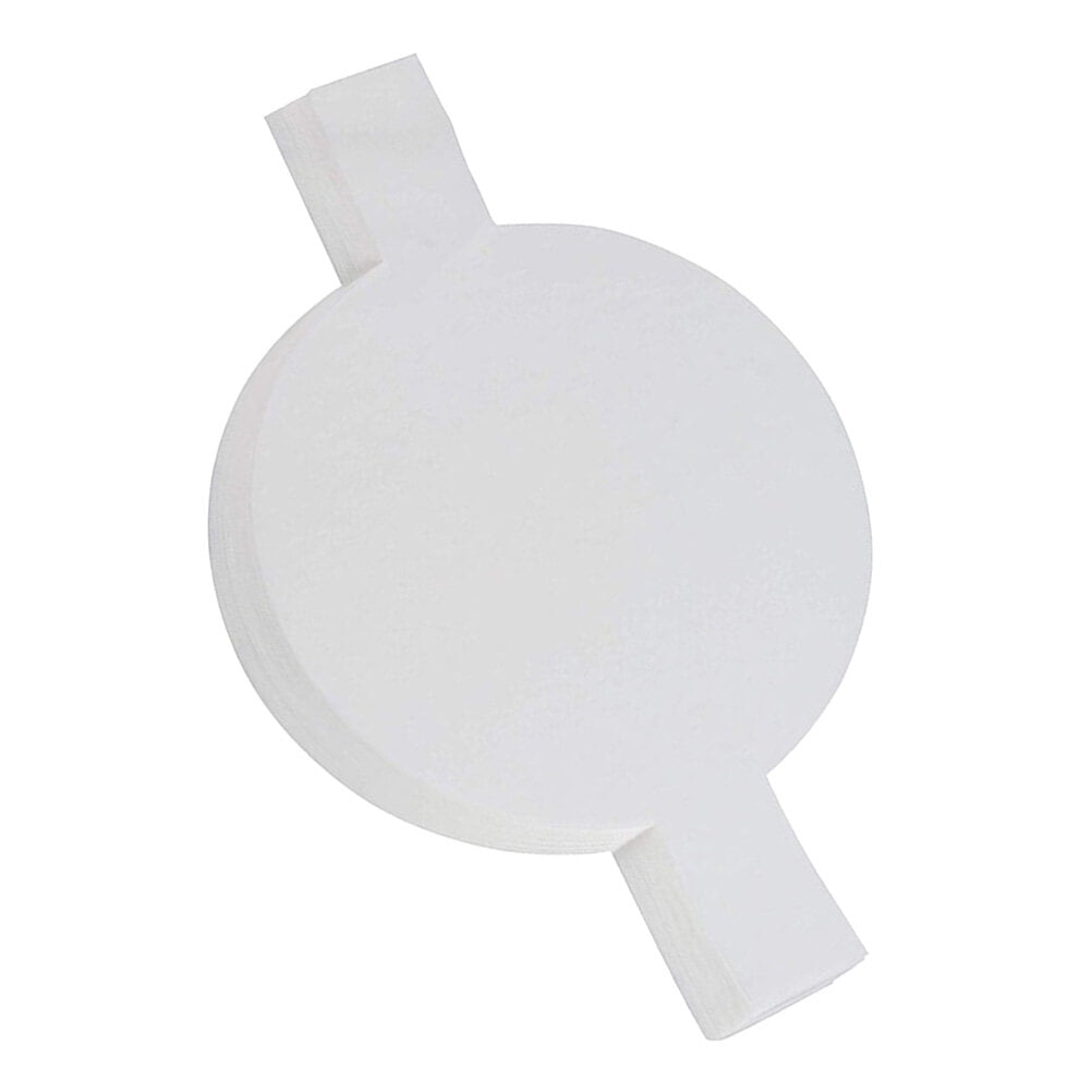 Moluckfu 100Pcs Circle with Tabs Food Grade Silicone Paper For Baking ...