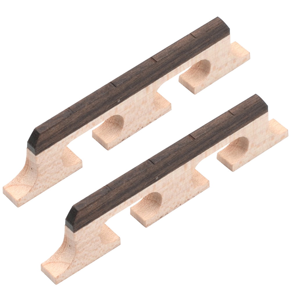 Moluckfu 12Pack Three Legged Shape Banjo Bridge for Banjo Replacement ...