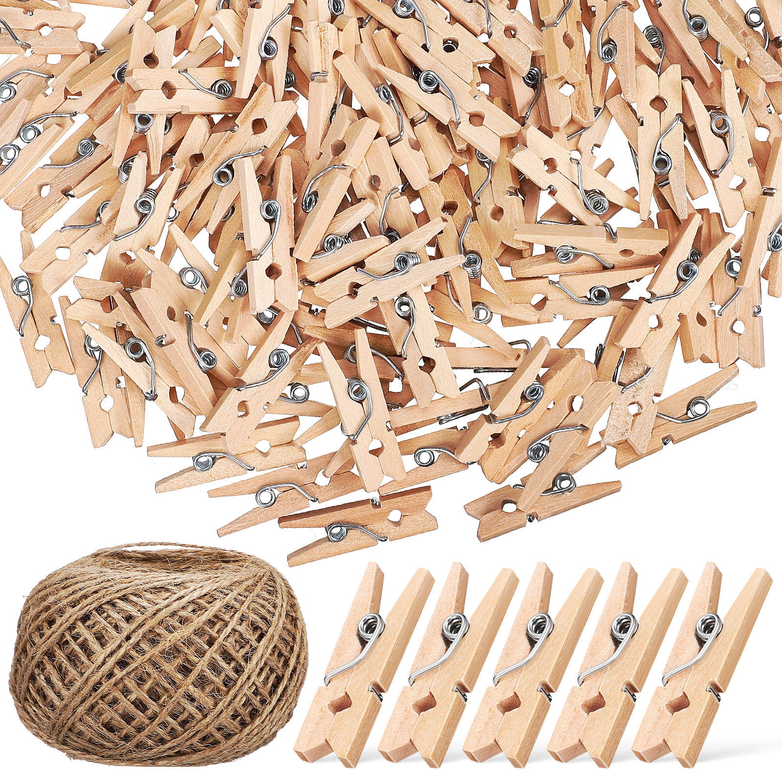 Moluckfu Twine String For Crafts Jute Rope Beige 100m X 1.5mm with ...