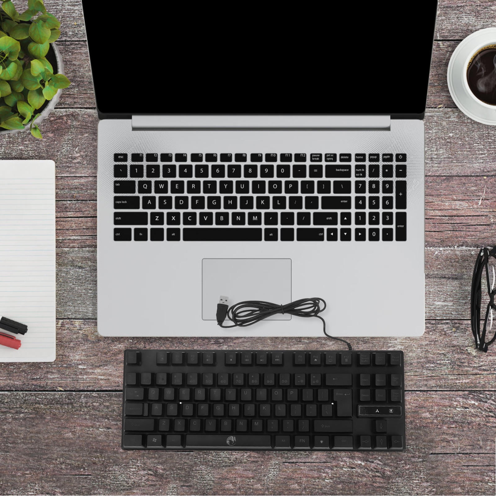 Moluckfu 1Pack Floating Keycaps Mechanical Keyboard For Office Workers ...