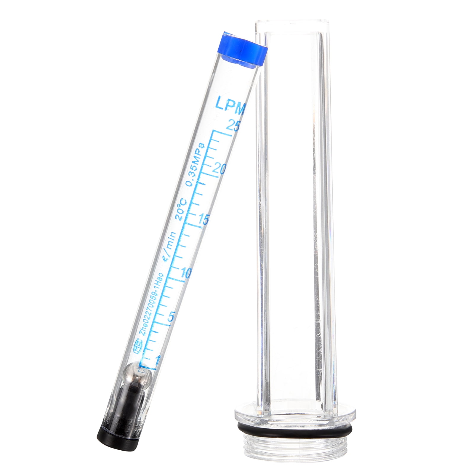 Moluckfu 1Pack Insert Type Flowmeter Plastic Measurement Tool For Gas ...