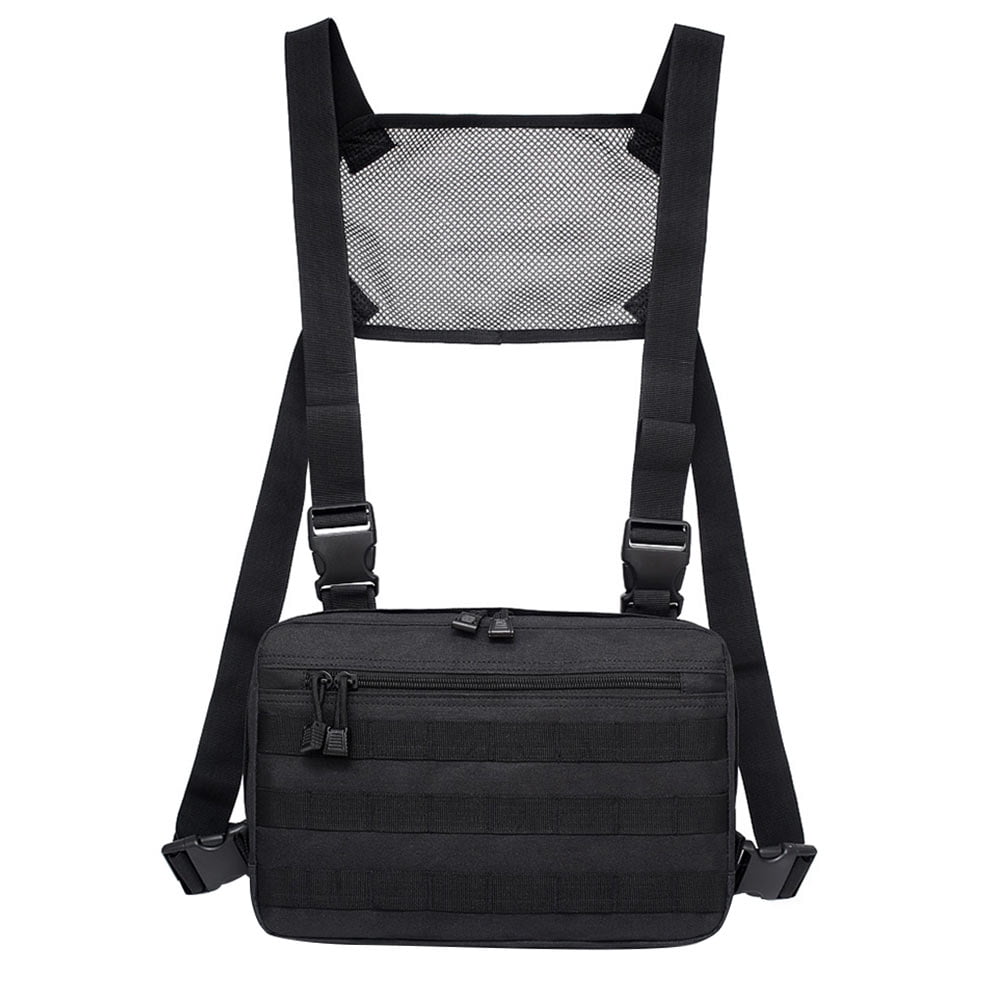 Moluckfu 1Pack Sports Chest Bag Men Ideal for Running and Cycling with ...