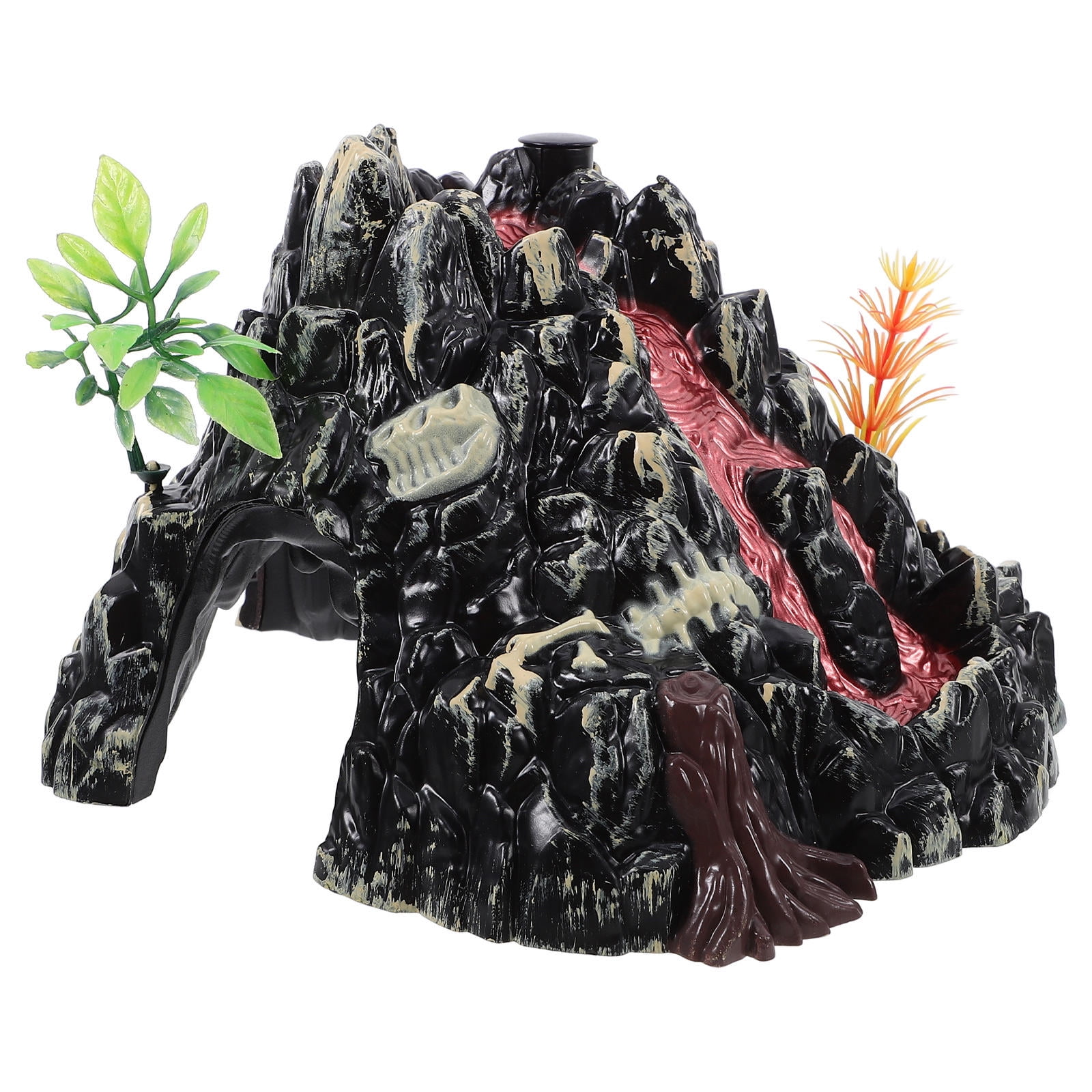 Moluckfu 1Pack Volcano Toy Multicolor Plastic With Volcanic Eruption ...