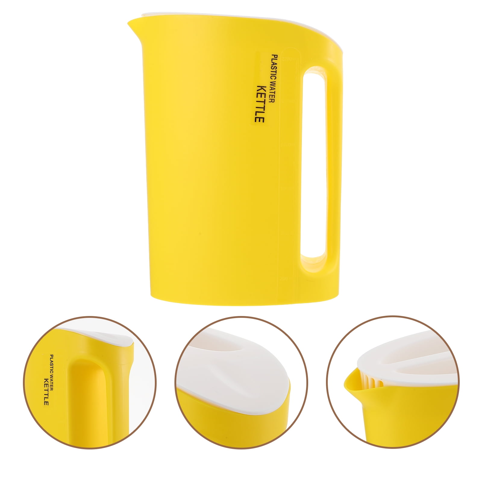 Moluckfu Pitcher for Cold Drinks Water Pitcher Plastic 1Pcs 9.4X6.7X3 ...