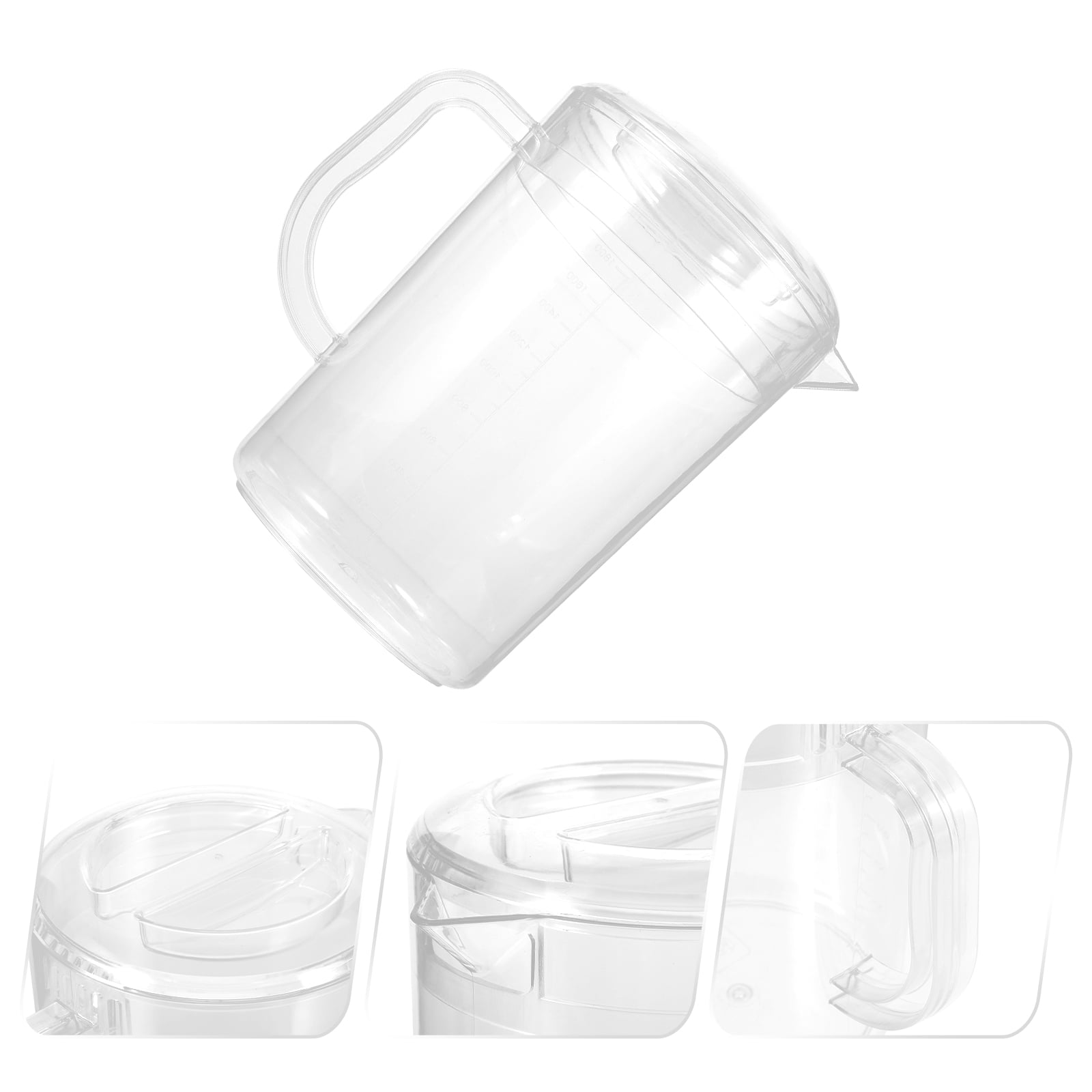 Moluckfu 1Pcs Water Pitcher for Holding and Pouring Beverages with Jug ...