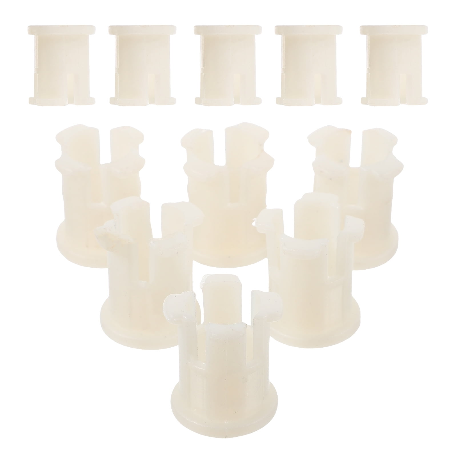 Moluckfu 20pcs Caster Socket Inserts For Chair Feet Stem Sleeves ...