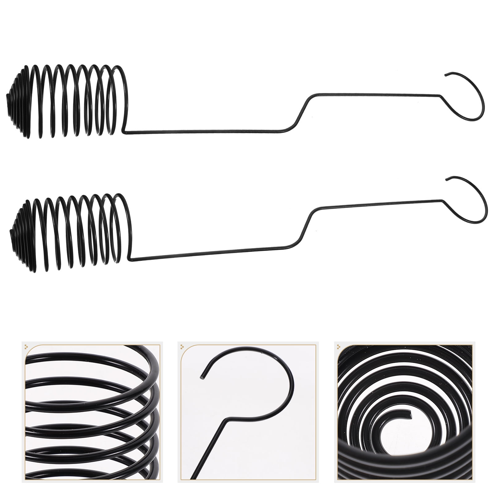 Moluckfu 2Pcs Compact Metal Hook Planter for Family and Friends Wedding ...