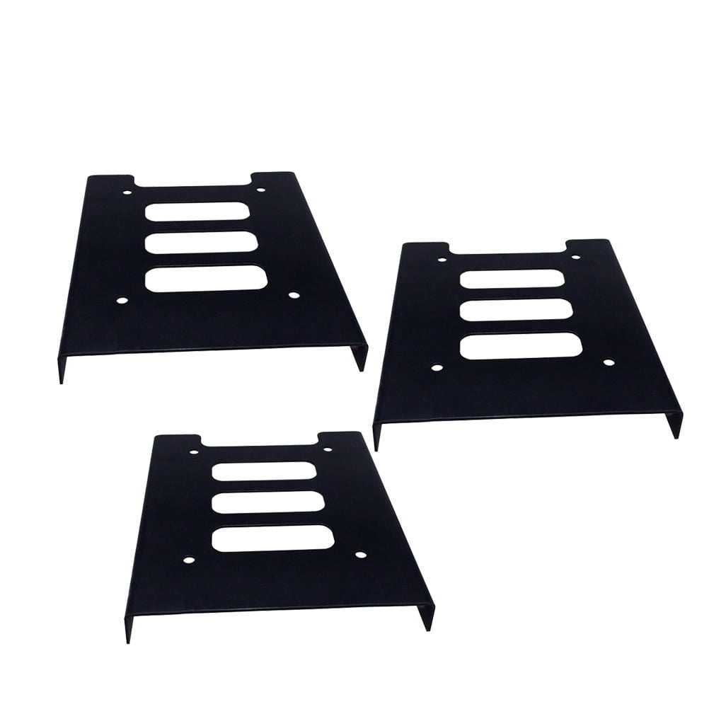 Moluckfu 3Pack Hard Drive Caddy Black Iron Mounting Bracket for Desktop ...