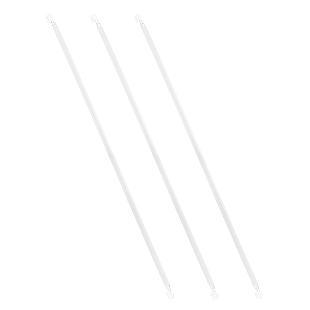 Moluckfu 3Pcs Round White Blind Wands for Vertical Blind Headrail Easy ...