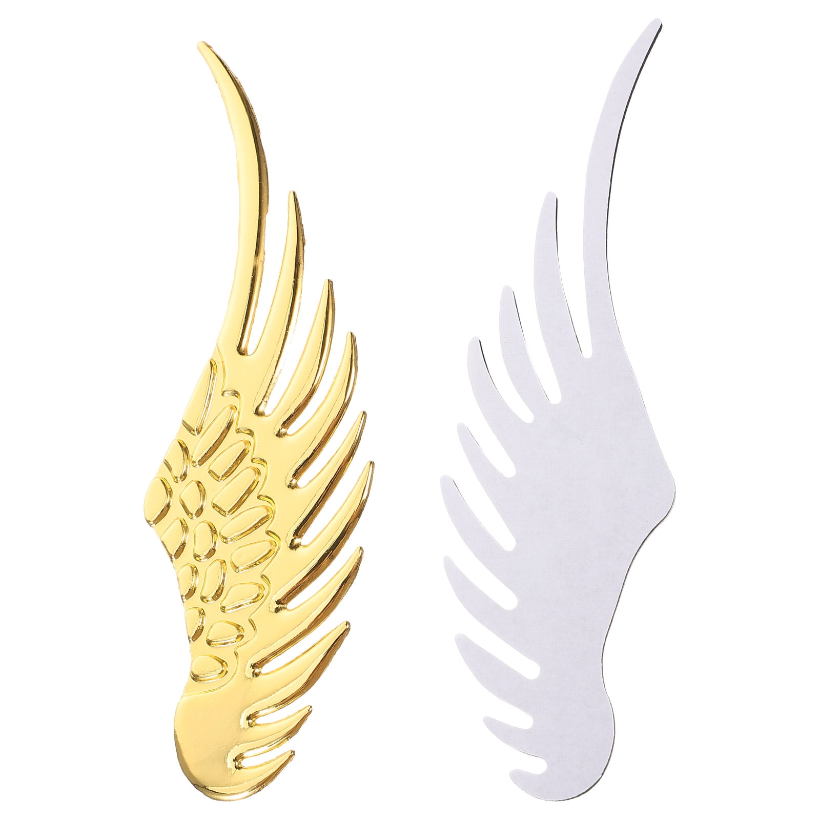 Moluckfu 3d Metal Car Logo Sticker Car Badge Decals Self-Adhesive ...