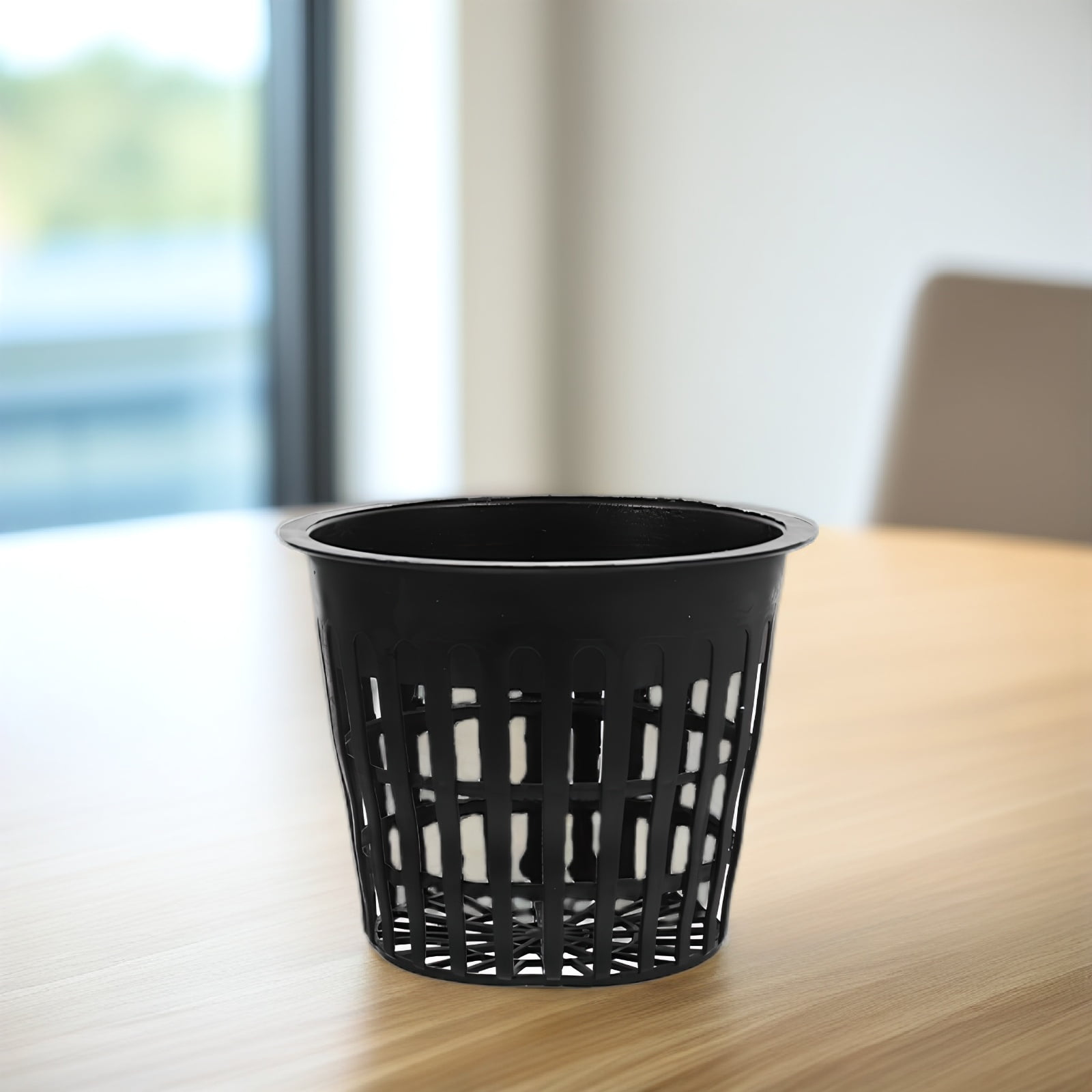 Moluckfu 50pcs Hydroponic Grow Baskets for Succulent Planting Black ...