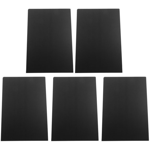 Moluckfu 5Pcs Black Round Table Signs for Wedding Banquet Table Tent ...