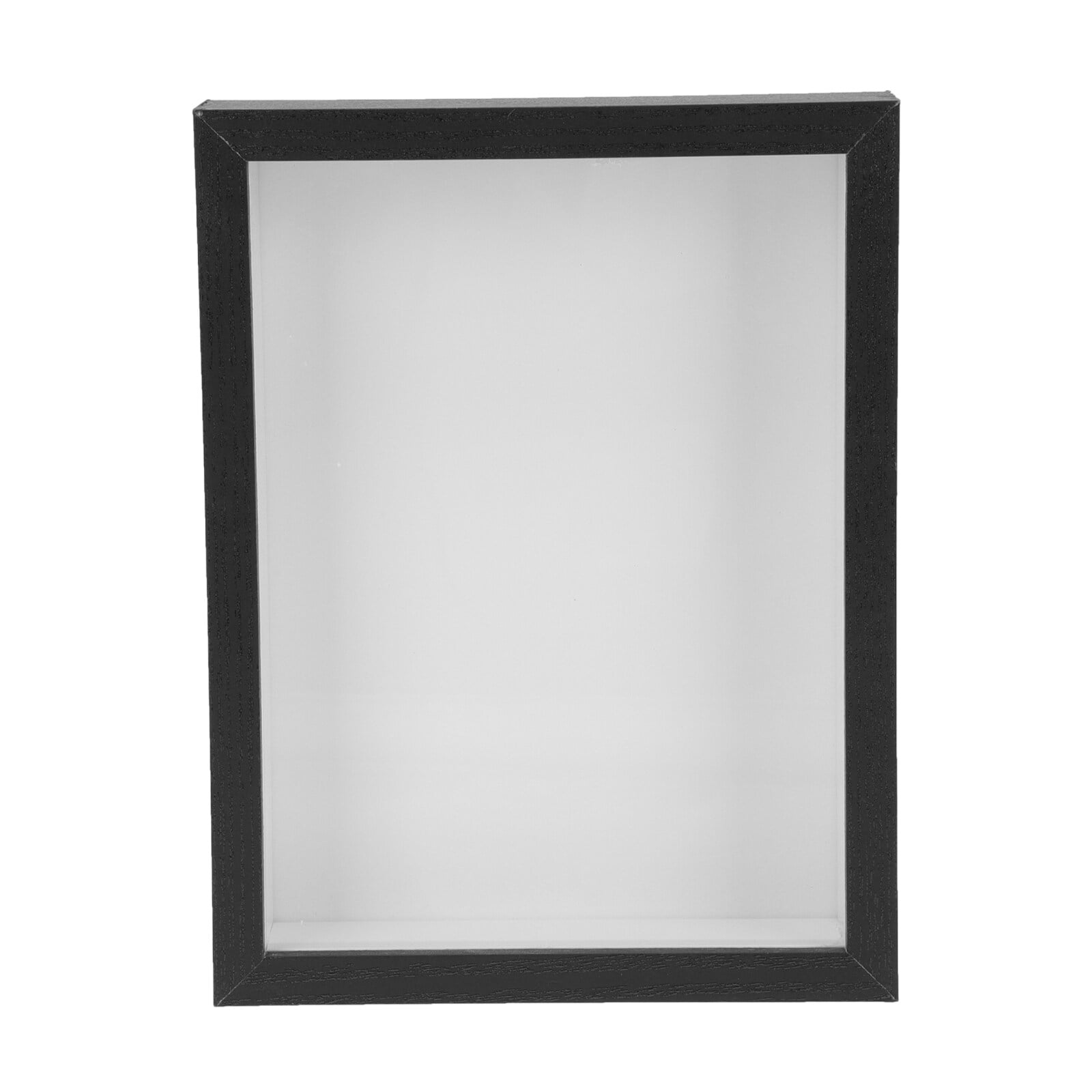 Moluckfu Pressed Flower Picture Photo Frame Storage Black Plastic 1Pcs ...