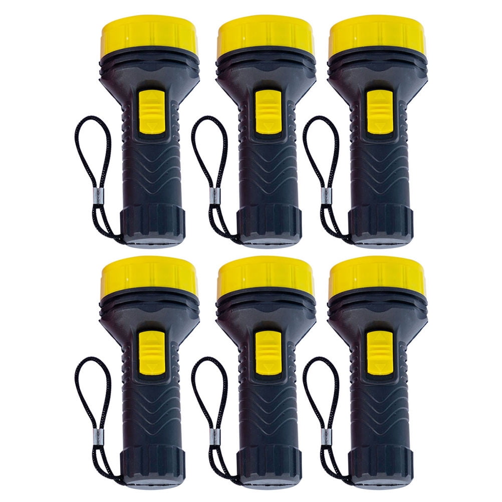 Moluckfu Led Flashlight Assorted Color 6Pcs Emergency Use for Home - Walmart.com